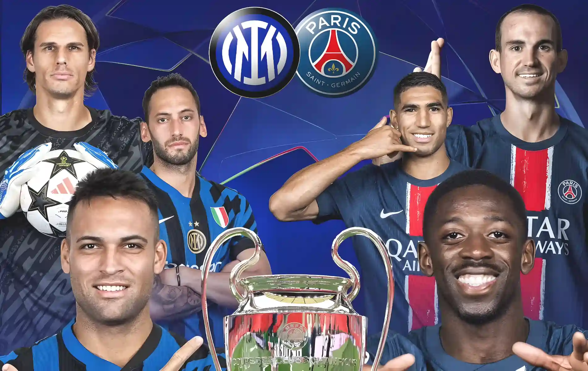 Who Will Be the UCL 2024/25 Champion? PSG vs. Inter Milan - Zflix Football